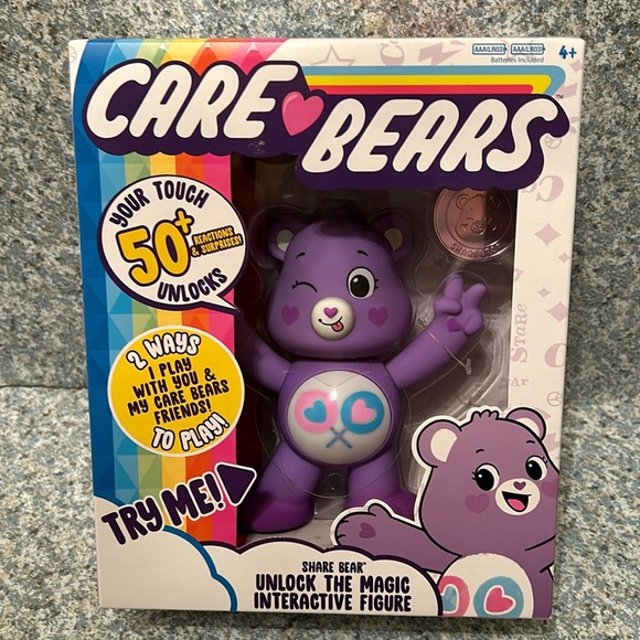 Toys | Care Bears Interactive Share Bear New Sooooooo Cute | Poshmark